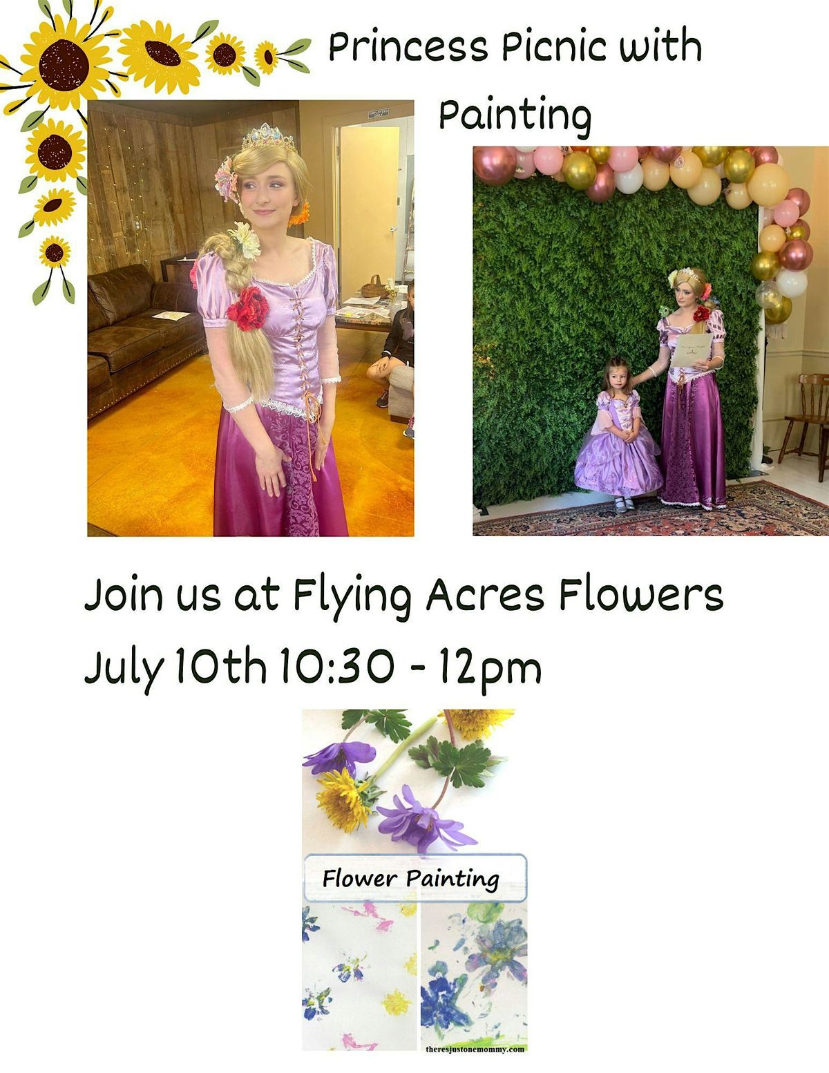 Princess Picnic and Painting with Flowers, 10540 Lancaster-Circleville ...