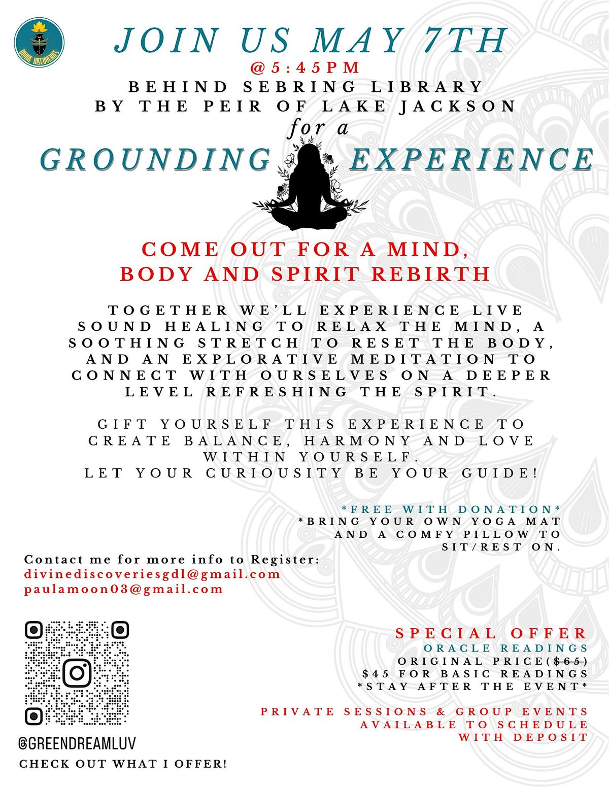 Grounding Experience, Behind Sebring Library Near Lake Jackson, 4 June ...