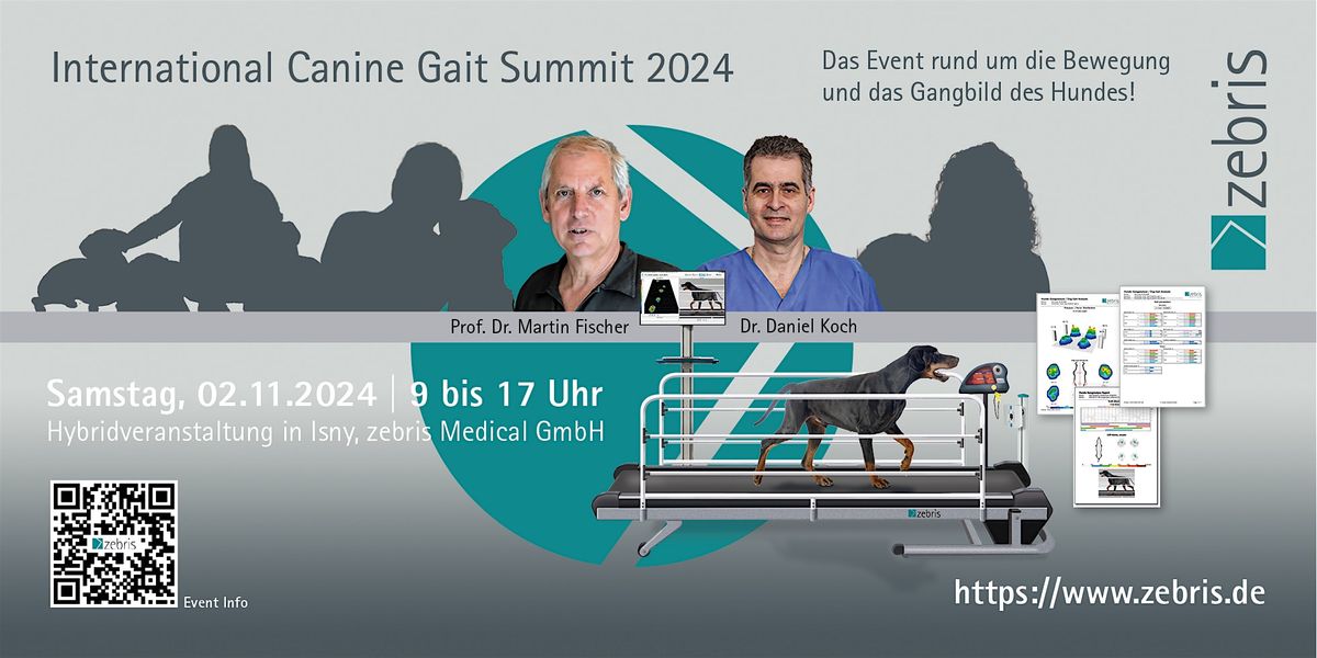 International Canine Gait Summit 2024, zebris Medical GmbH, Isny im ...