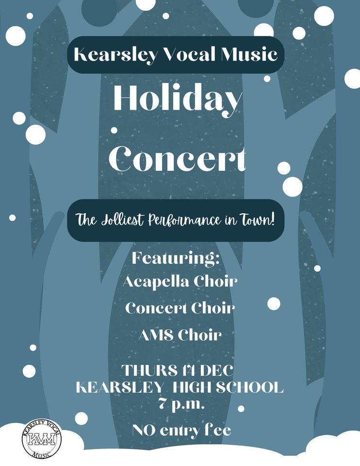 KVM Holiday Concert, Kearsley High School, Davison, December 14 2023 ...