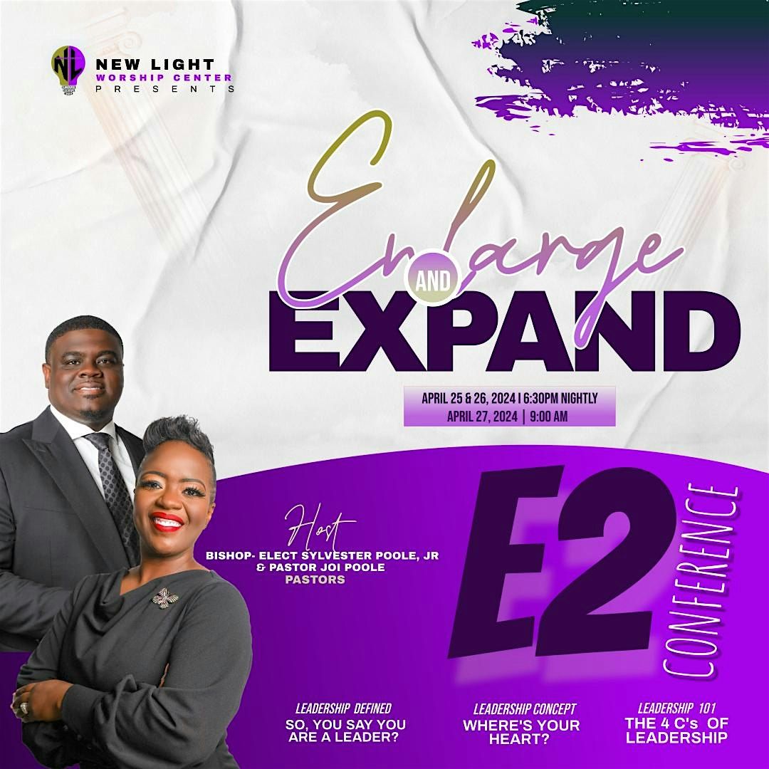 E2 Conference, 2828 Southwest St, Montgomery, 25 April to 27 April ...