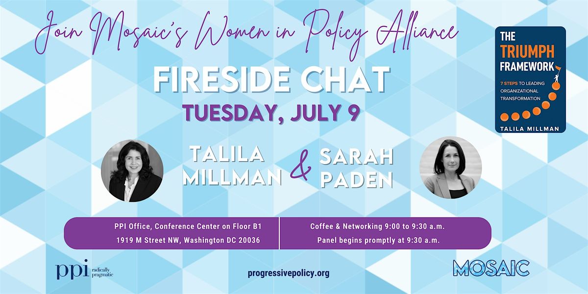 PPIs Women in Policy Alliance: Fireside Chat with Author Talila Millman ...