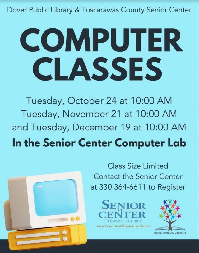 Computer Classer, Tuscarawas County Senior Center, Midvale, 19 December ...