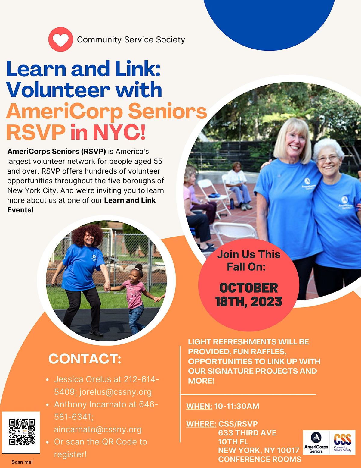 Join Us For Americorps Seniors Rsvps Learn And Link Event October