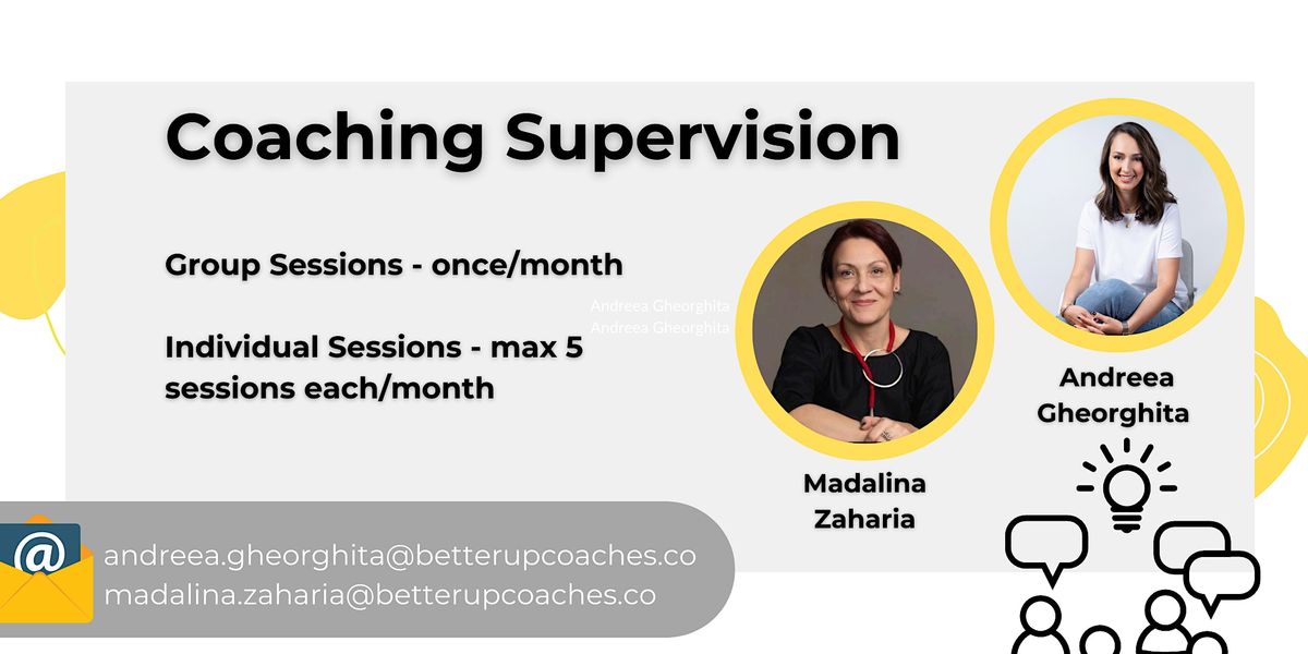 11th Coach Supervision Group for BU Coaches, March 21 2024 | Online Event | AllEvents