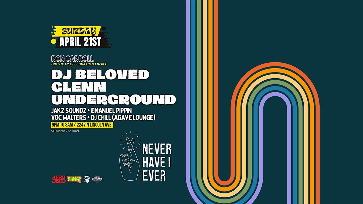 Ron Carroll B BASH finale Feat. DJ BELOVED & GLENN UNDERGROUND, NEVER ...