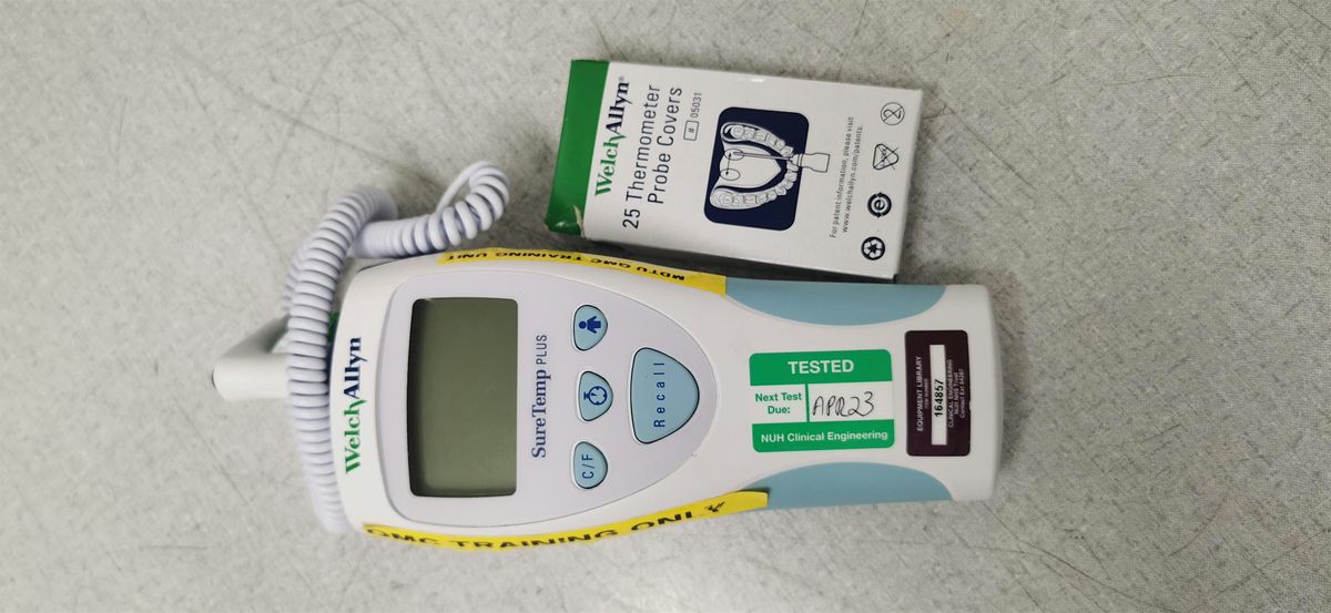 Welch Allyn SureTemp Plus Thermometer - AT/A - City Hospital, Medical ...