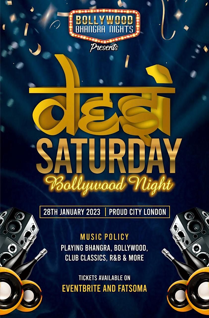 Bollywood Night Poster