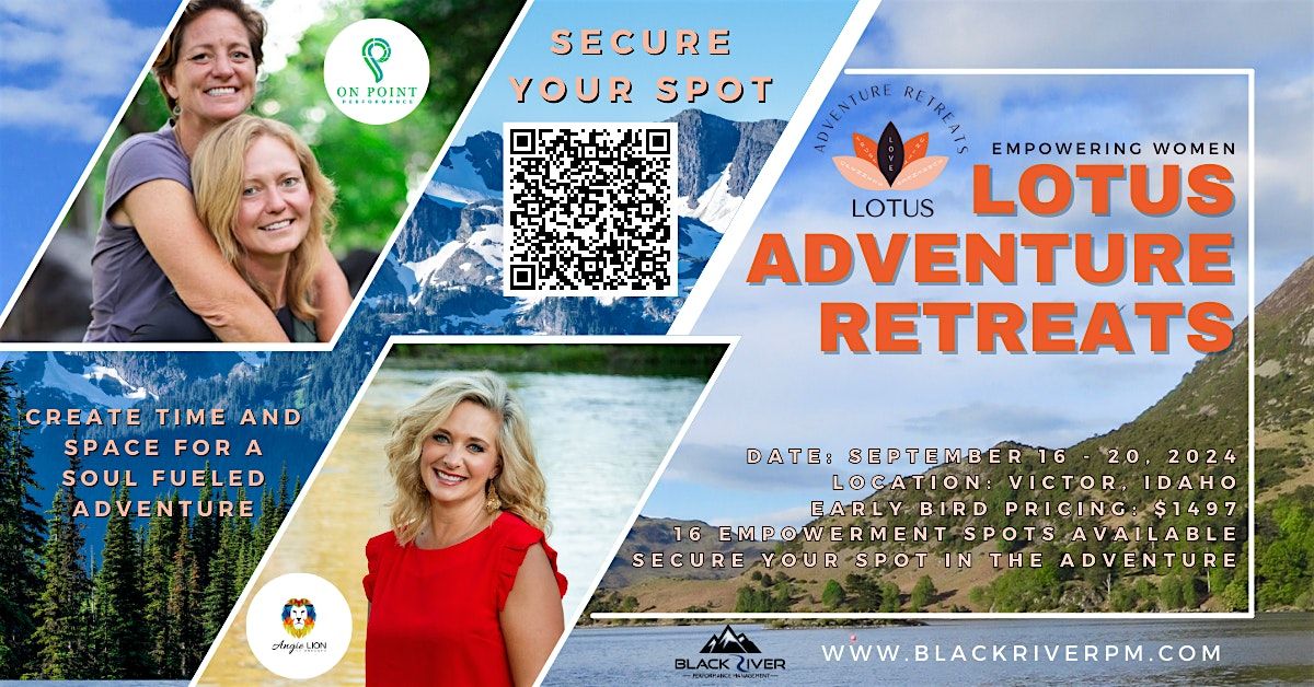Lotus Adventure Retreat- Empowering Women, Victor, 16 September to 17 ...