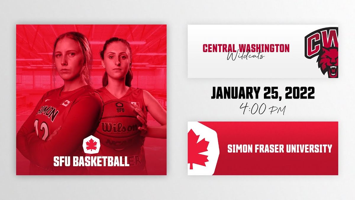Central Washington Wildcats vs. Simon Fraser Red Leafs , Nicholson ...