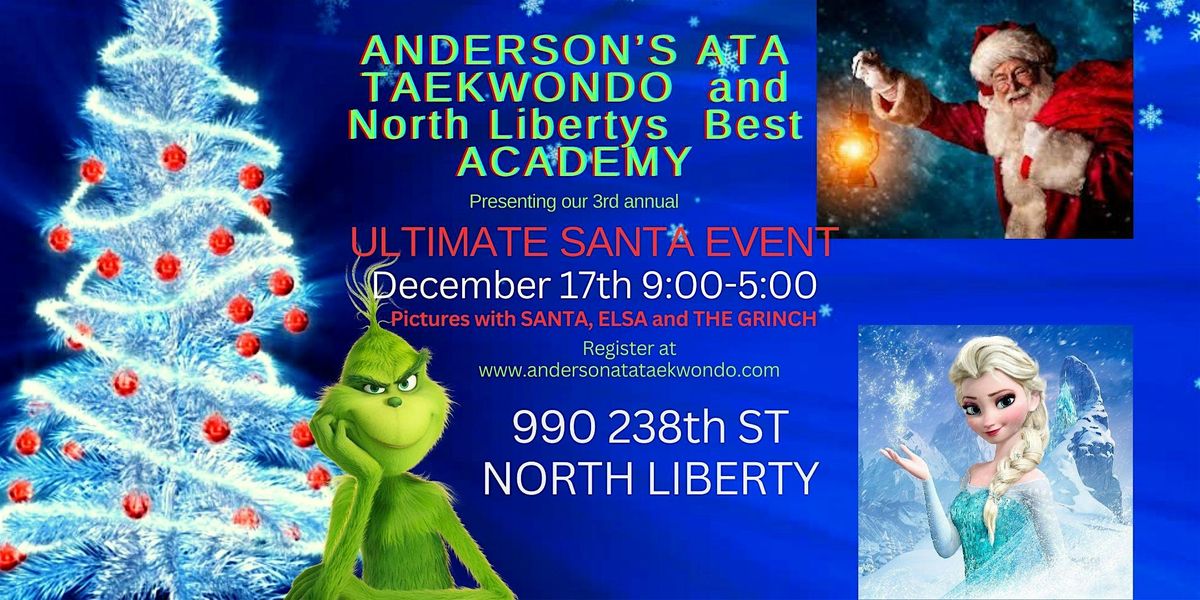 3rd Annual Ultimate Santa Event! Pictures with Santa, Elsa and the ...