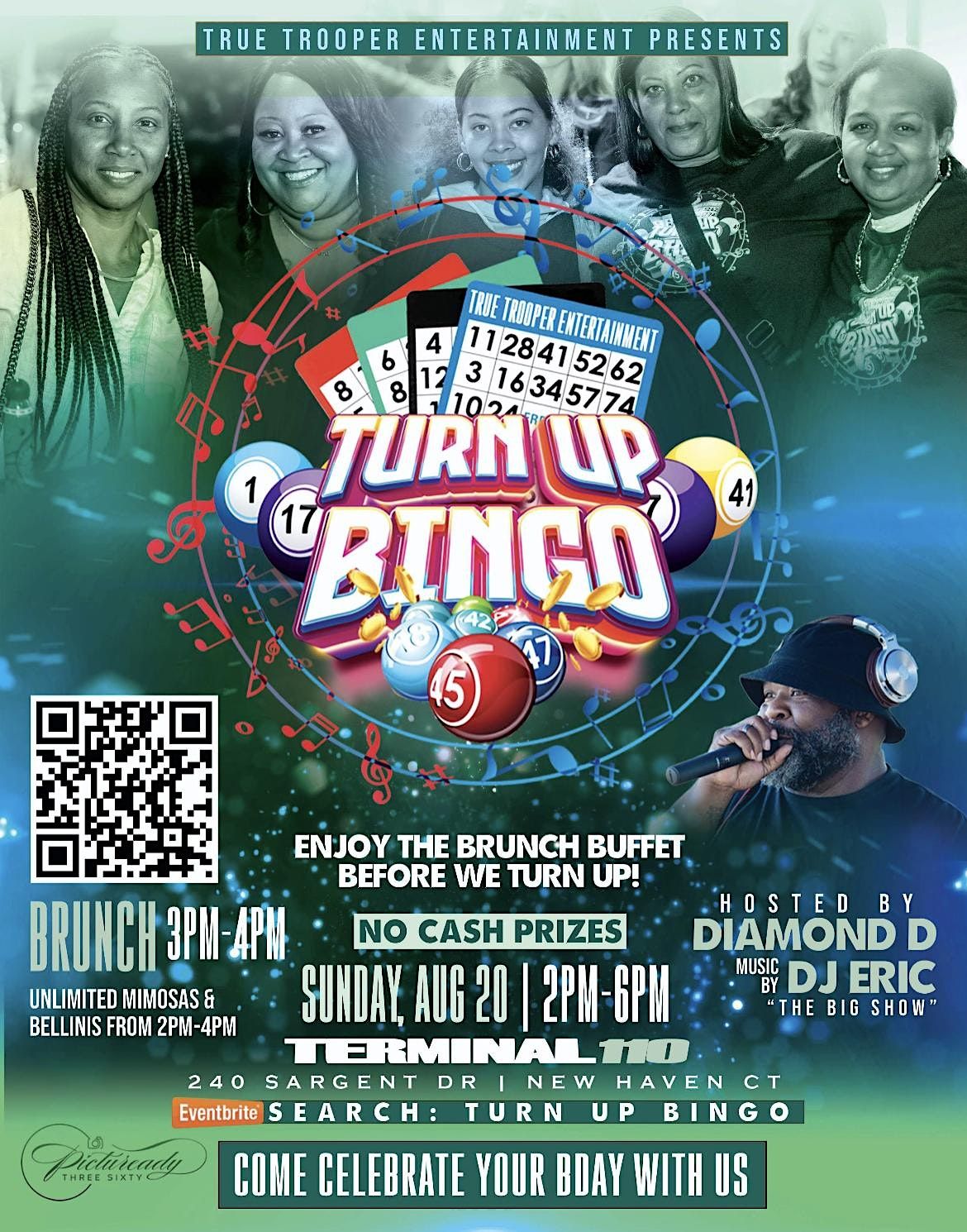 "Turn Up Bingo”, Terminal 110, New Haven, 20 August 2023 | AllEvents.in