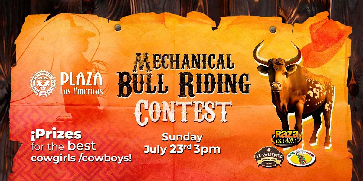 Mechanical Bull Riding Contest