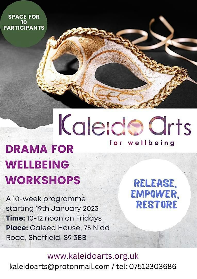 Drama for Wellbeing, Galeed House, Darnall, 26 January to 5 April ...
