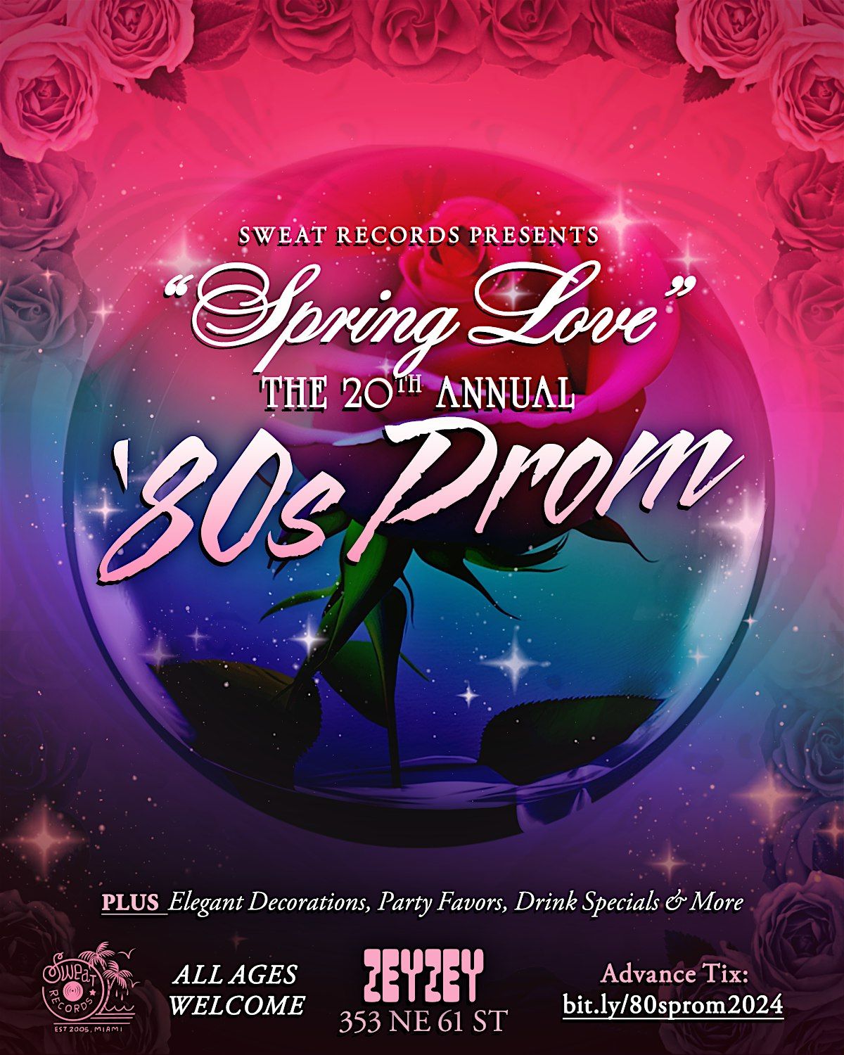 The 20th Annual Miami 80s Prom, ZeyZey Miami, 11 May to 12 May | AllEvents