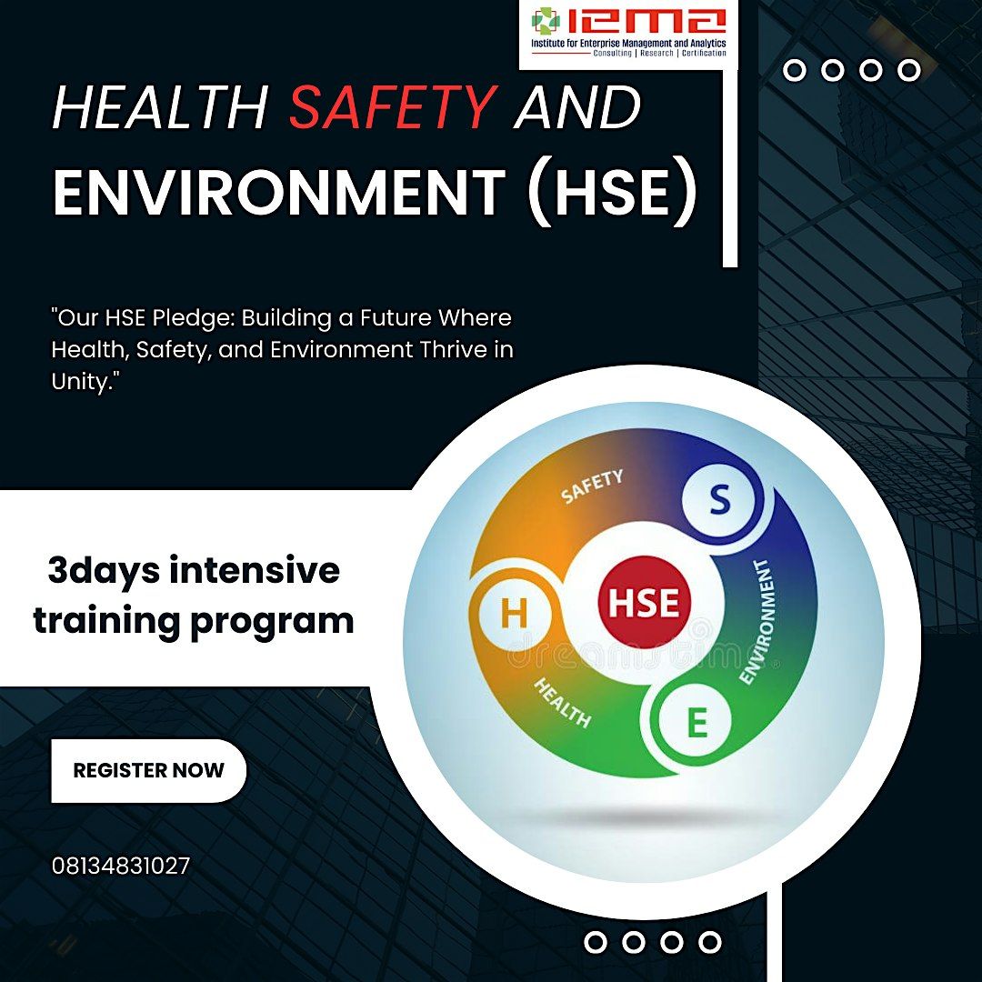 Master Certificate in Health, Safety, and Environment Management (HSE ...