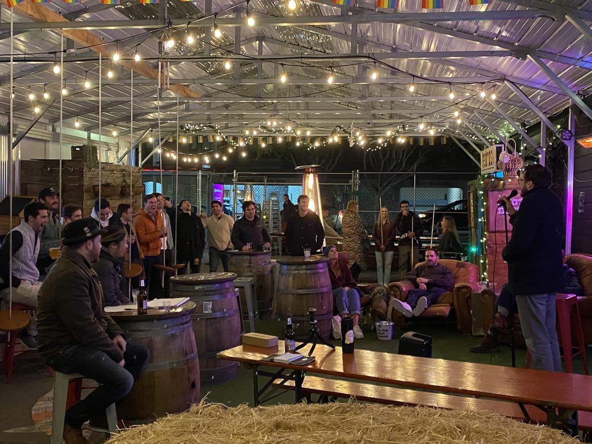 Polite Chuckle Comedy - Marina Open Mic, Jaxson, San Francisco, 26 ...