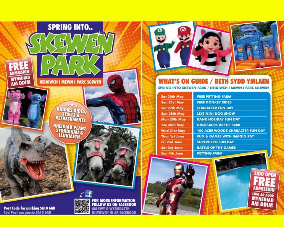 Spring Into Skewen Park, Skewen Public Park, Neath, 27 May to 4 June ...