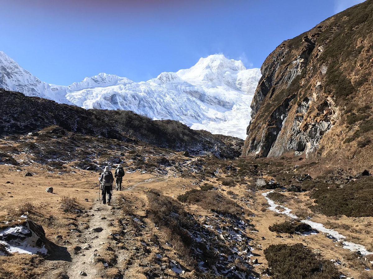 Trekking the Manaslu Circuit in the Nepalese Himalaya, Northeast ...