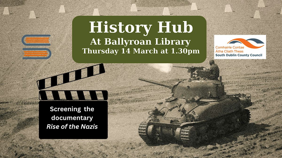 History Hub, Ballyroan Library, Rathfarnham, 14 March 2024 | AllEvents