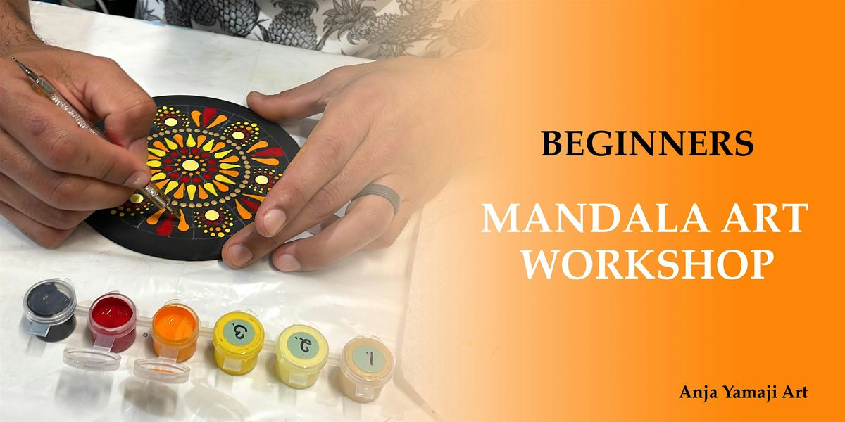 Mandala Art Workshop, Anja Yamaji Art School, Dallas, 11 August 2024 ...