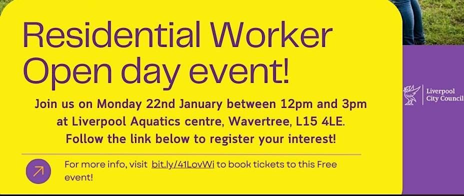 Liverpool City Council Residential Worker Recruitment Open day event ...