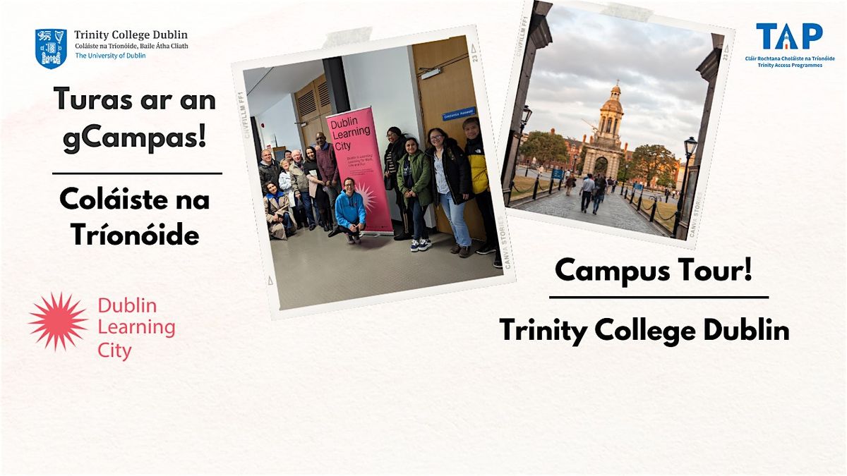 Free Walking Tour of Trinity College Dublin, Trinity College Dublin ...