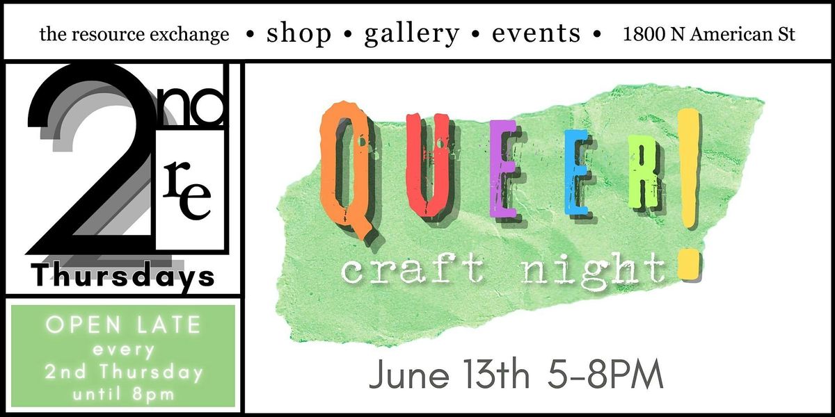 2nd Thursday at The Resource Exchange, The Resource Exchange ...