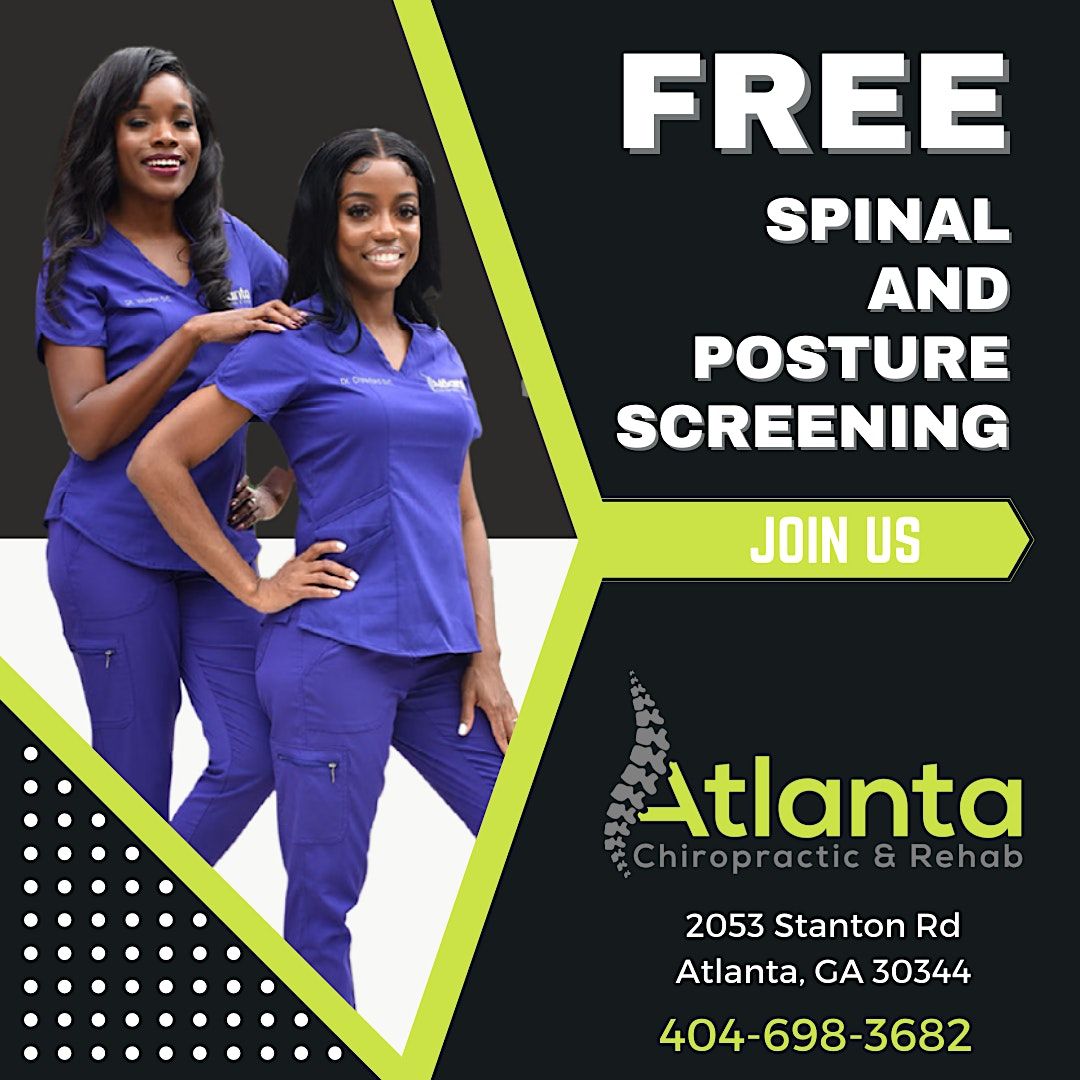 Free Spinal Screening and Posture Check, Atlanta Chiropractic and Rehab ...