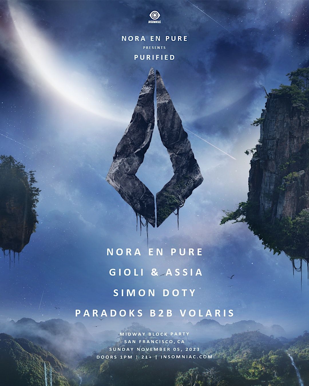 Nora En Pure Presents Purified The Midway San Francisco November 5
