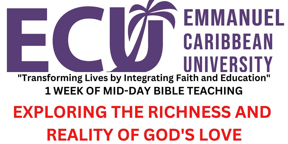 DAILY TEACHINGS ON THE RICHNESS AND REALITY OF GODS LOVE - AT 12NOON ...