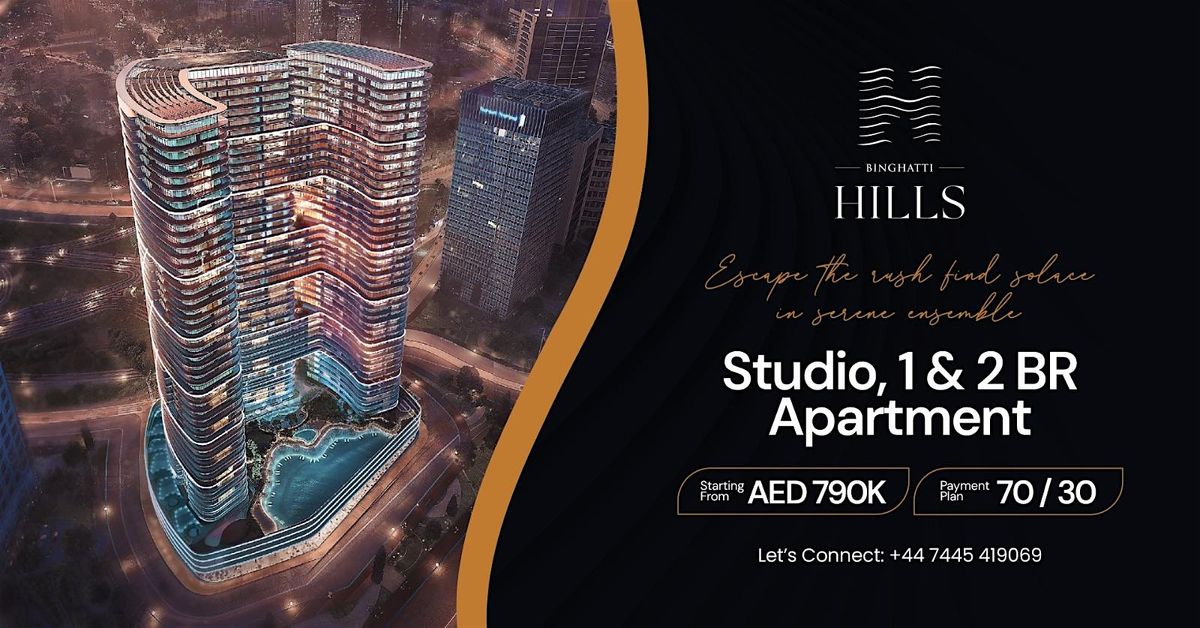 Binghatti Hills at Dubai Science Park, Al Barsha, Dubai, 15 June 2024 ...