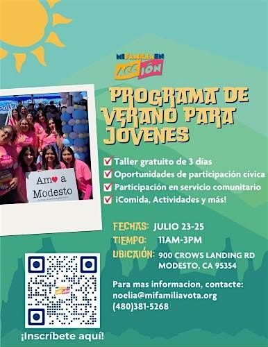Programa De Verano Para Jovenes, Self-Help Federal Credit Union ...