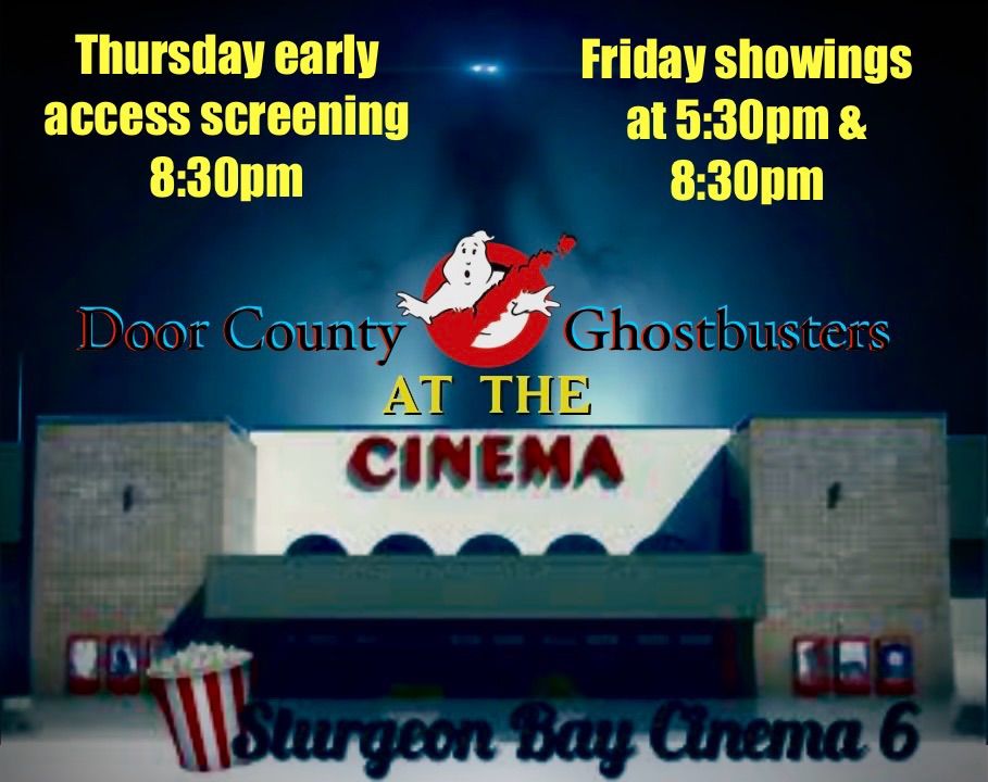 Ghostbusters Frozen Empire Early Access Screening, Sturgeon Bay Cinema ...
