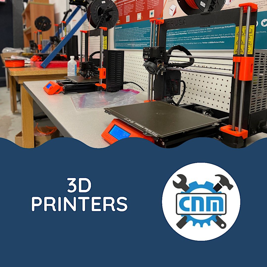 3D Printer Training - ACC sponsored, Creation Nation Maker Space ...