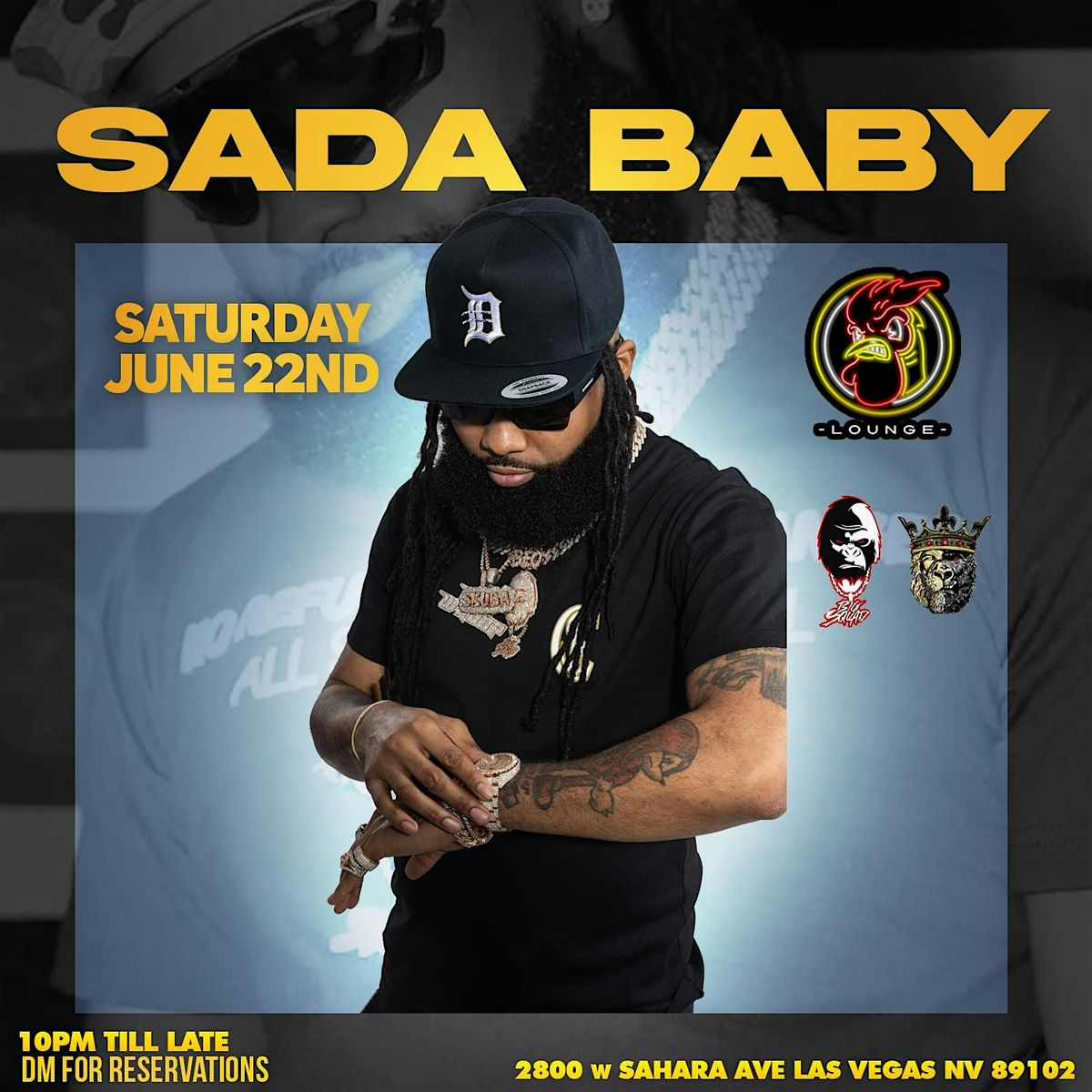 Sada Baby at Big Jerk!!!, Big Jerk Kitchen + Lounge, West Sahara Avenue ...