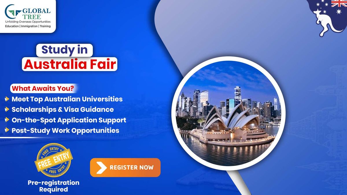 Study in Australia Fair - Chennai, Venue to be announced, 31 January ...