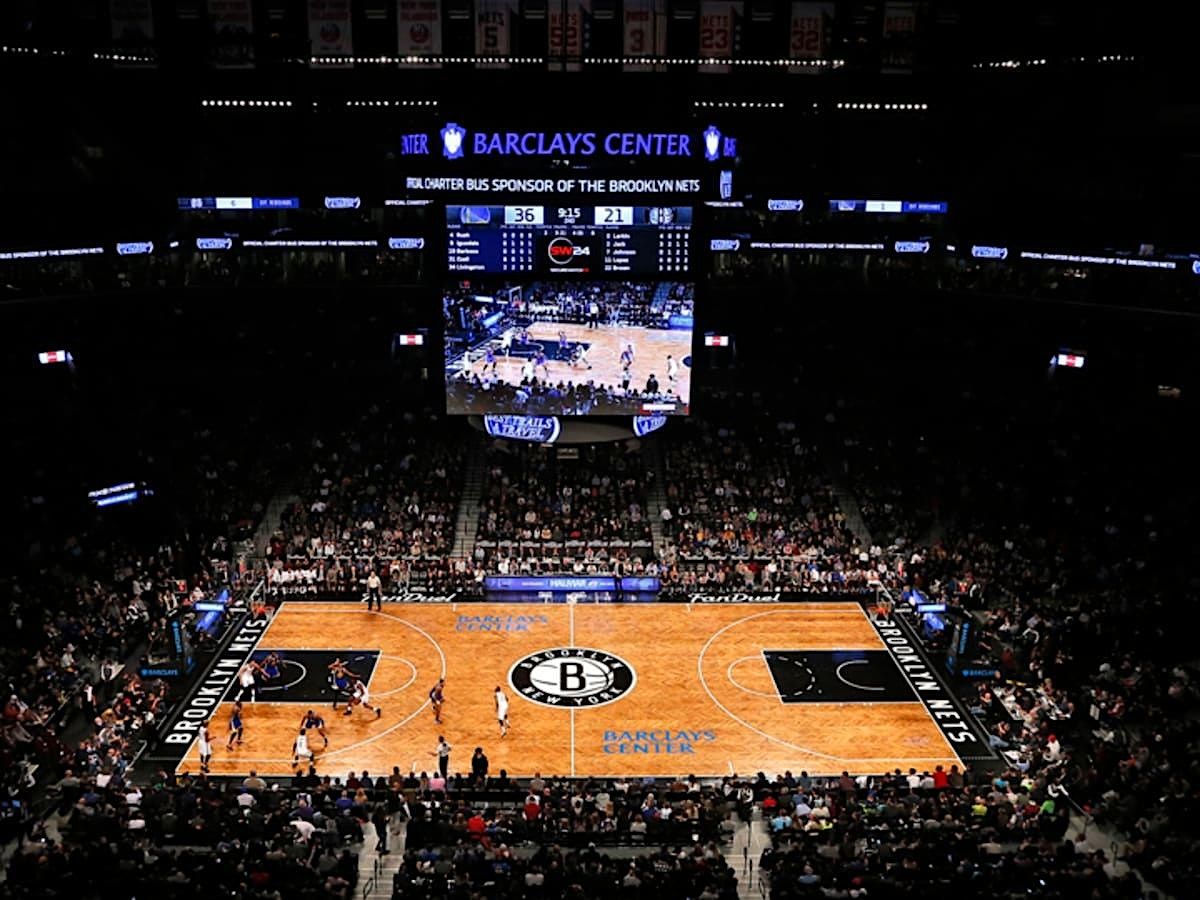 Brooklyn Nets Game in Private Club! Shoot Free Throws on Court after ...