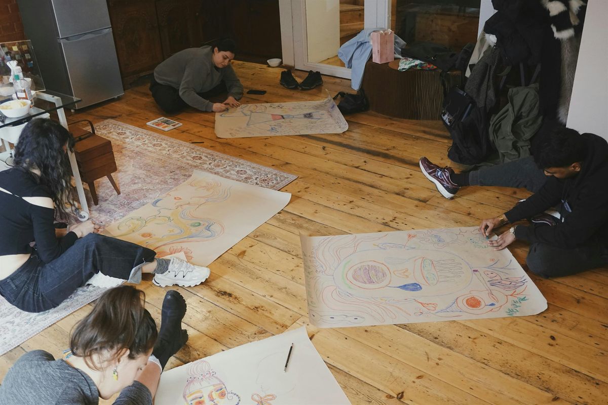 Large-scale Character Drawing Workshop, W8 5BN, London, 30 March 2024 ...