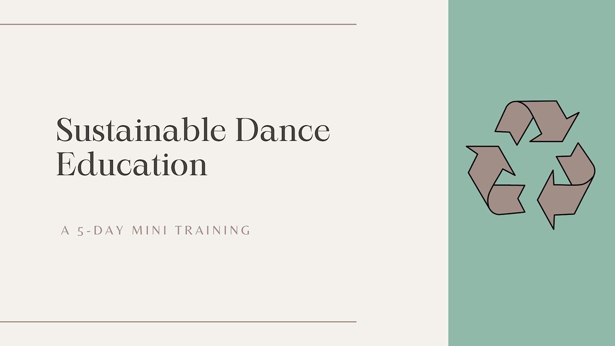 Free Mini Training for Dance Educators, November 6 2023 | Online Event ...