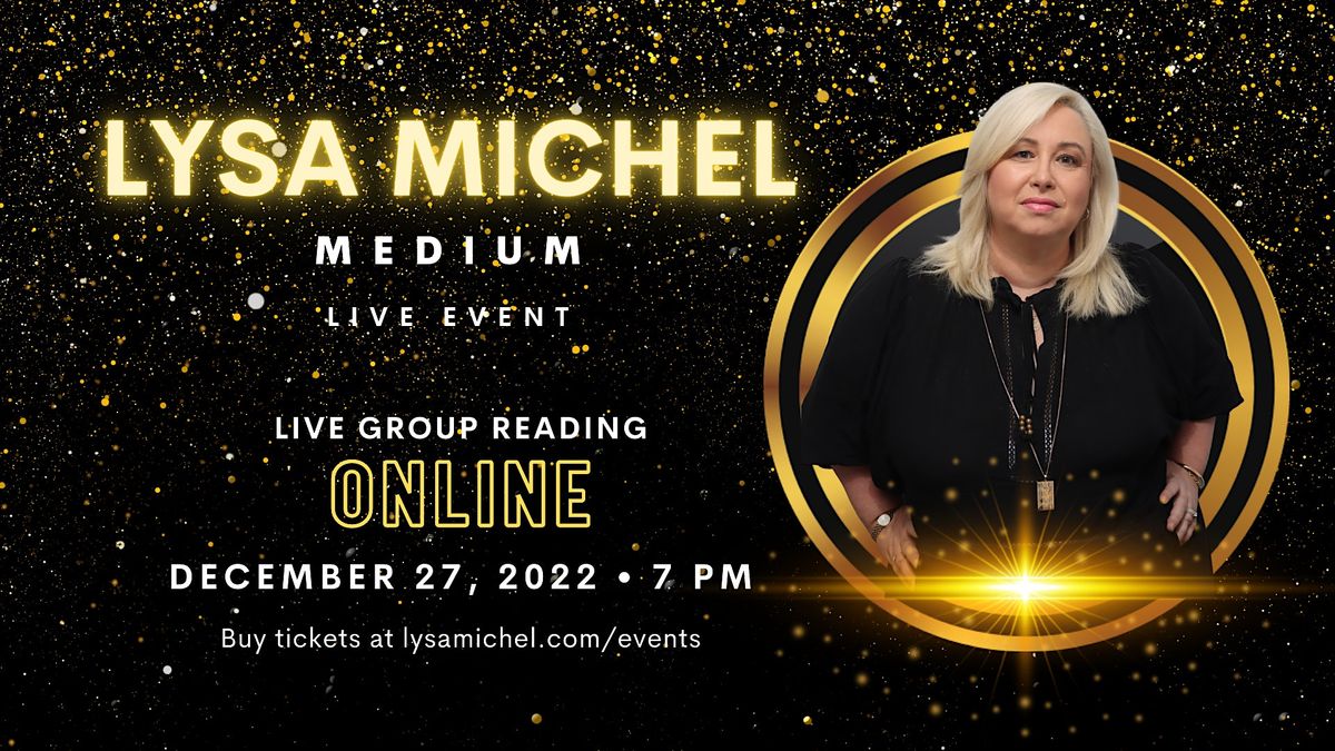 Online Group Reading - Lysa Michel Medium, December 27 2022 | Online ...