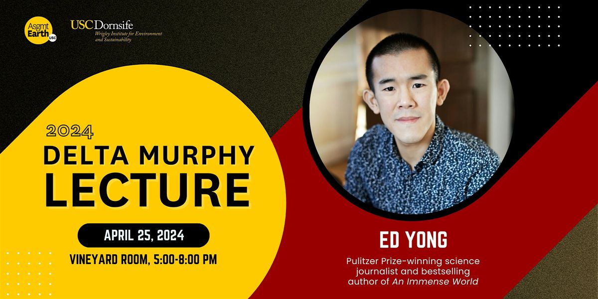 2024 Delta Murphy Lecture, 3409 S Figueroa St, Los Angeles, 25 April ...