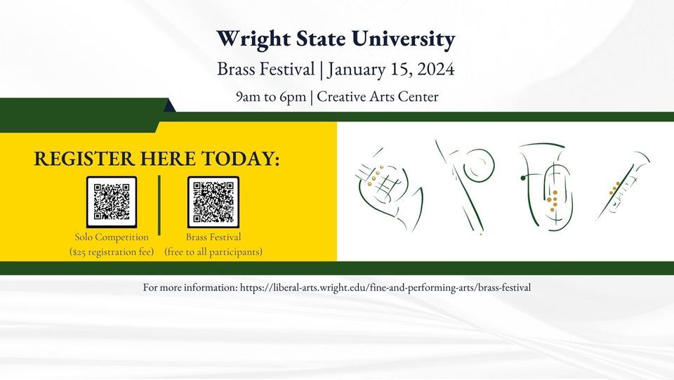 2024 Wright State University Brass Festival, Wright State Creative Arts ...