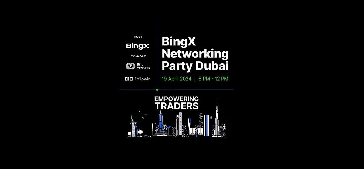 BingX After Party, 3BK Restaurant - Burj Khalifa, دبي, 19 April 2024 ...