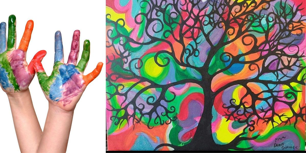 Kids Spring Break Neurographic Tree of Life (ages 5 and up), D & D ...
