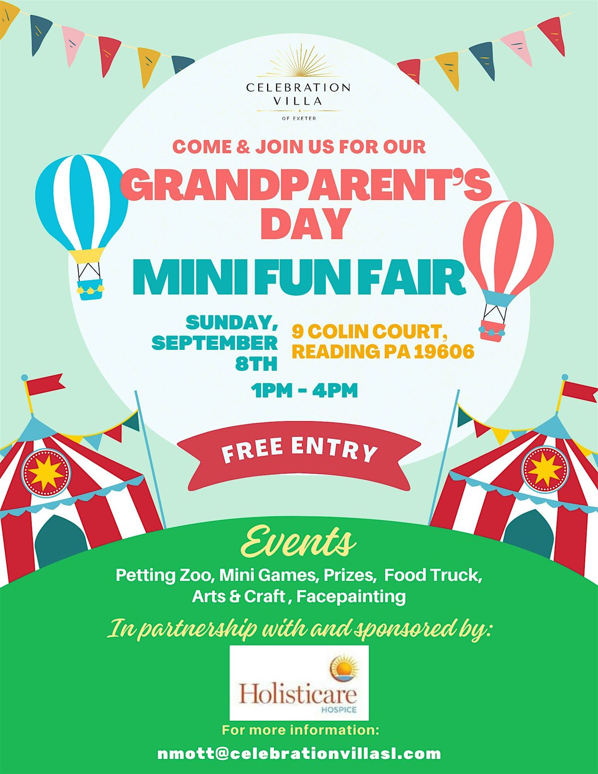 Grandparents Day Mini Fun Fair - Kickoff to National Assisted Living ...