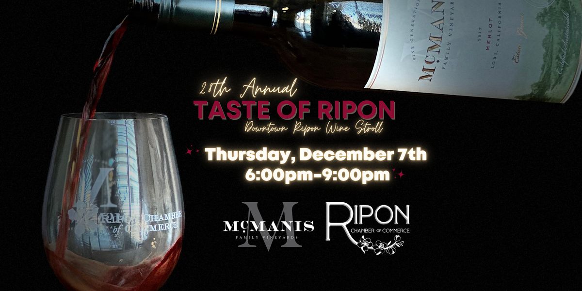 Taste of Ripon 2023, Downtown Ripon, 7 December 2023 | AllEvents.in