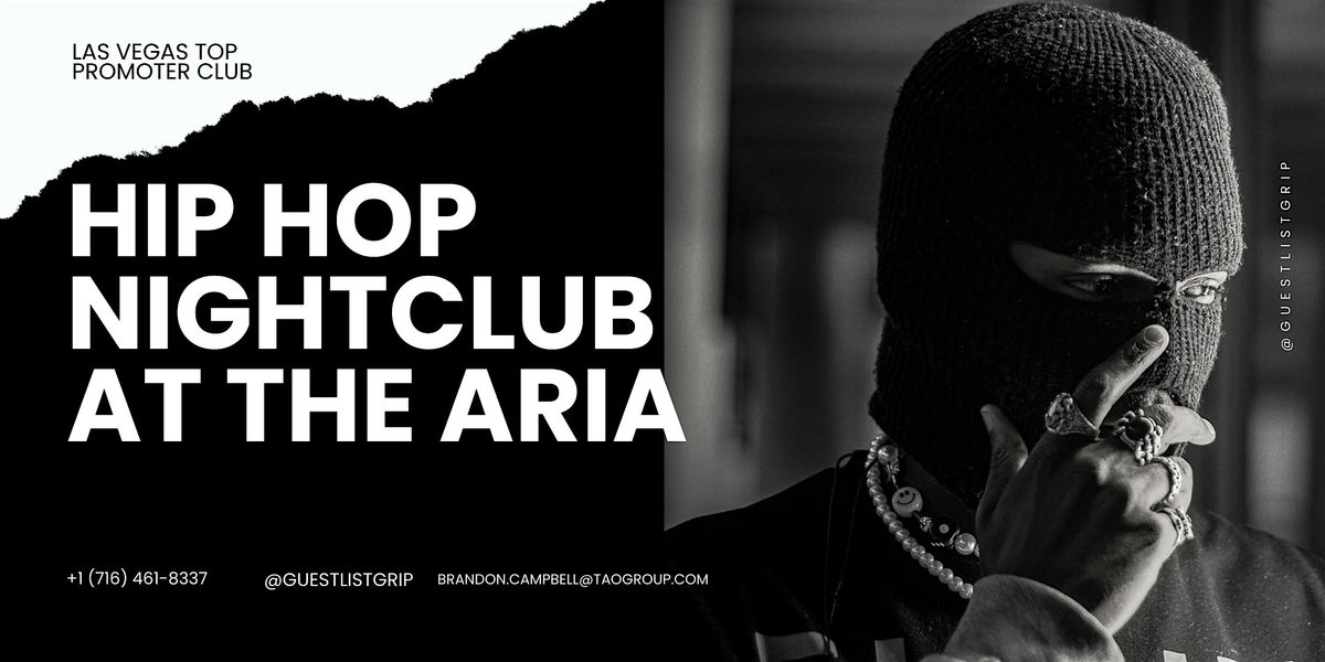 FREE ENTRY SATURDAY ARIA NIGHTCLUB HIP HOP EVENT FREE DRINKS FOR ALL ...