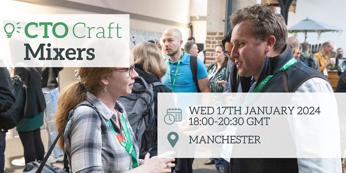 CTO Craft Mixer: Manchester, The Old Monkey, Manchester, 17 January ...