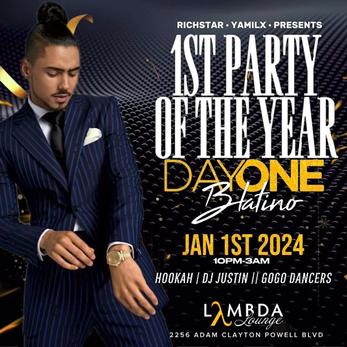 DAY ONE - 1ST PARTY OF THE YEAR, Lambda Lounge, New York, 1 January to ...